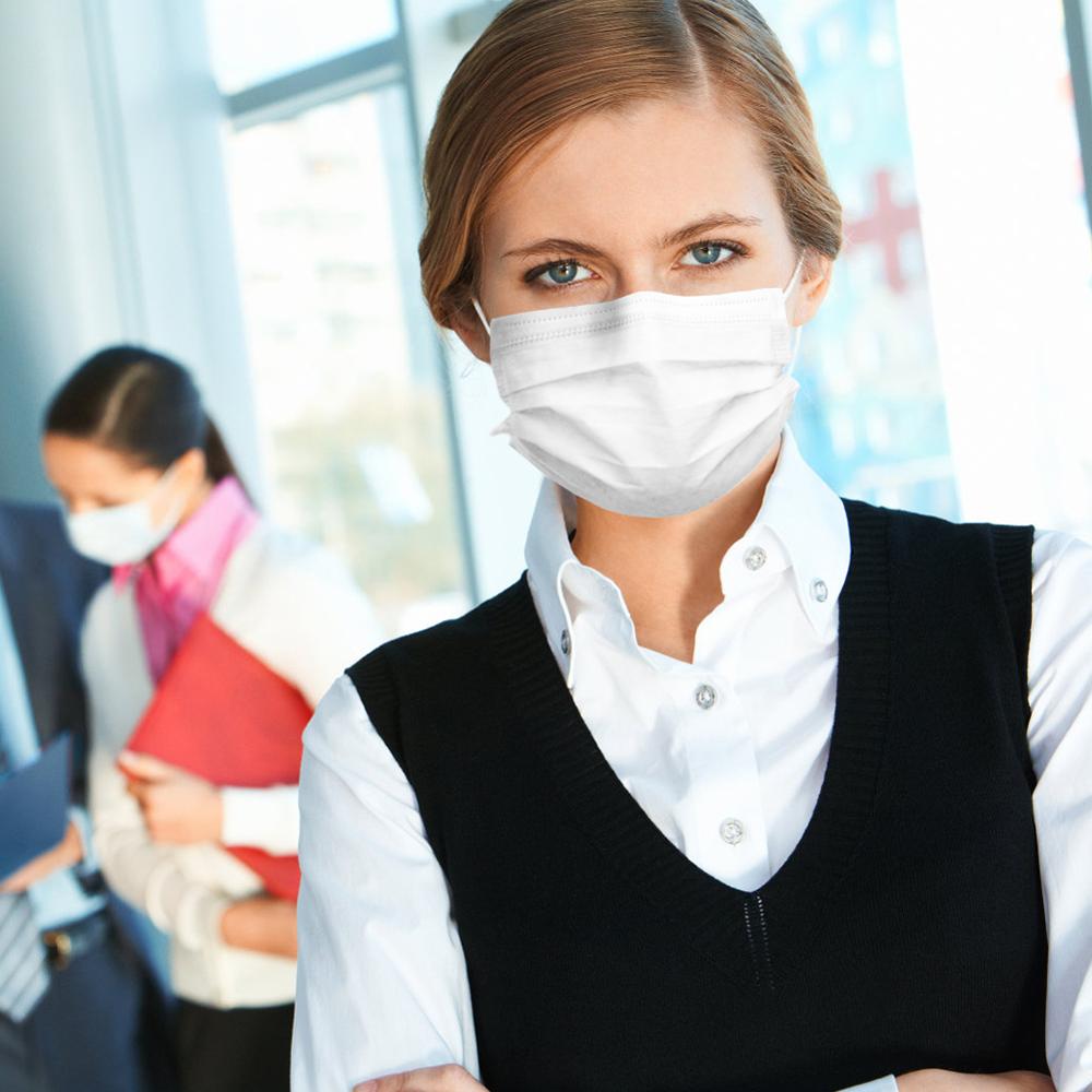 Medical Face Mask Surgical Earloop White - Woowooh