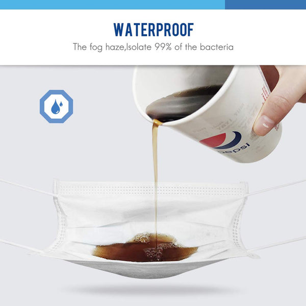 Medical Face Mask Surgical Earloop White - Woowooh